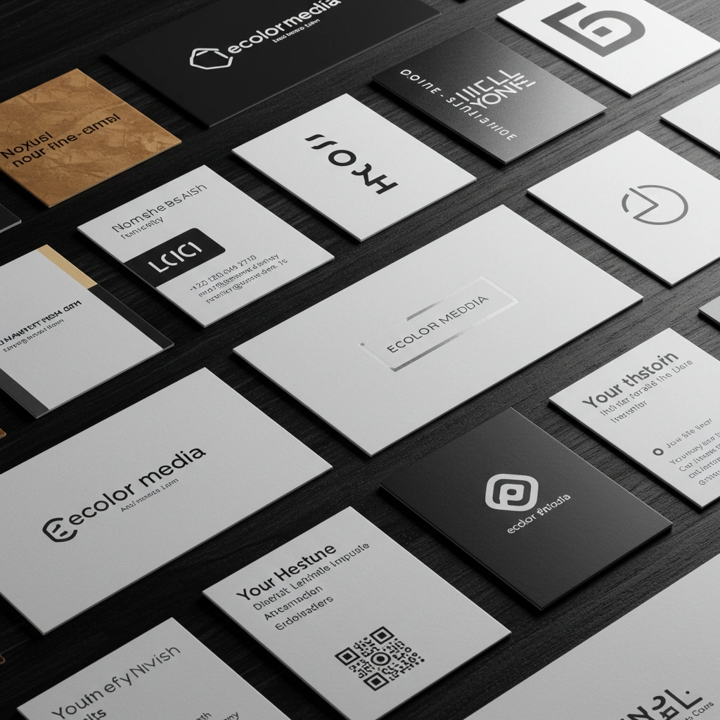 How to Choose the Right Business Card Design for Your Brand | Ecolor ...